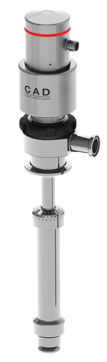 CAD DIP-TUBE SPRAY BALL SPARGER